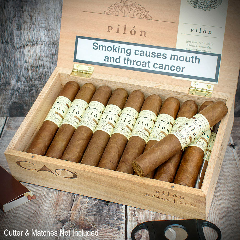 CAO Pilón Robusto - Box of 20 Cigars Smoke-King