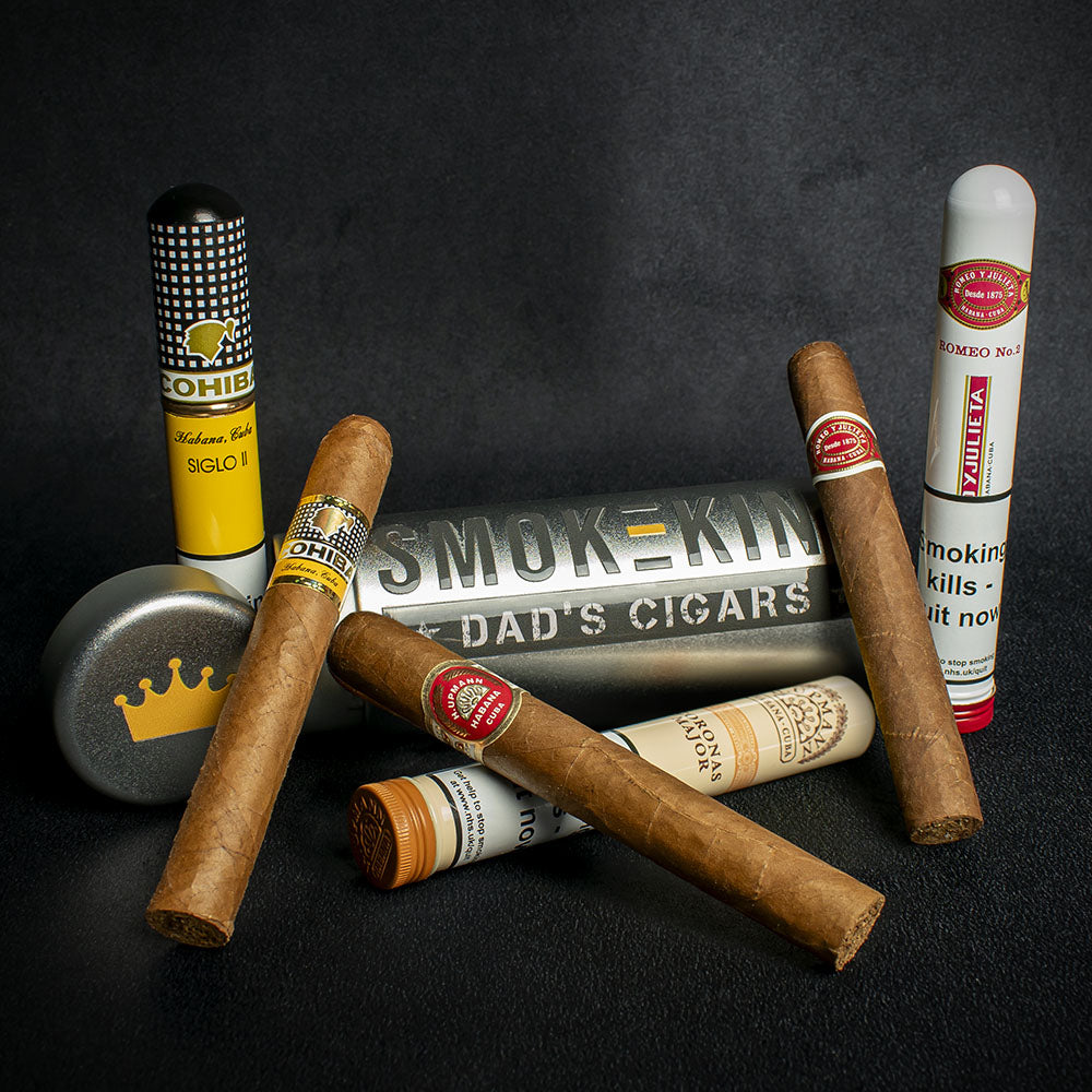 Dad's Cuban Cigar Gift Tin - 3 Cigars