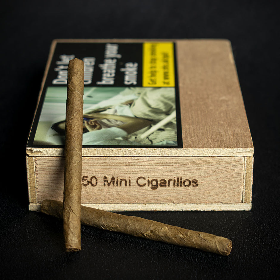 Smoke-King Dutch Mini Cigarillos - Box of 50 Cigars Smoke-King