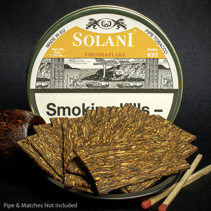 Solani | 633 Virginia with Perique Pipe Tobacco - 50g Tin