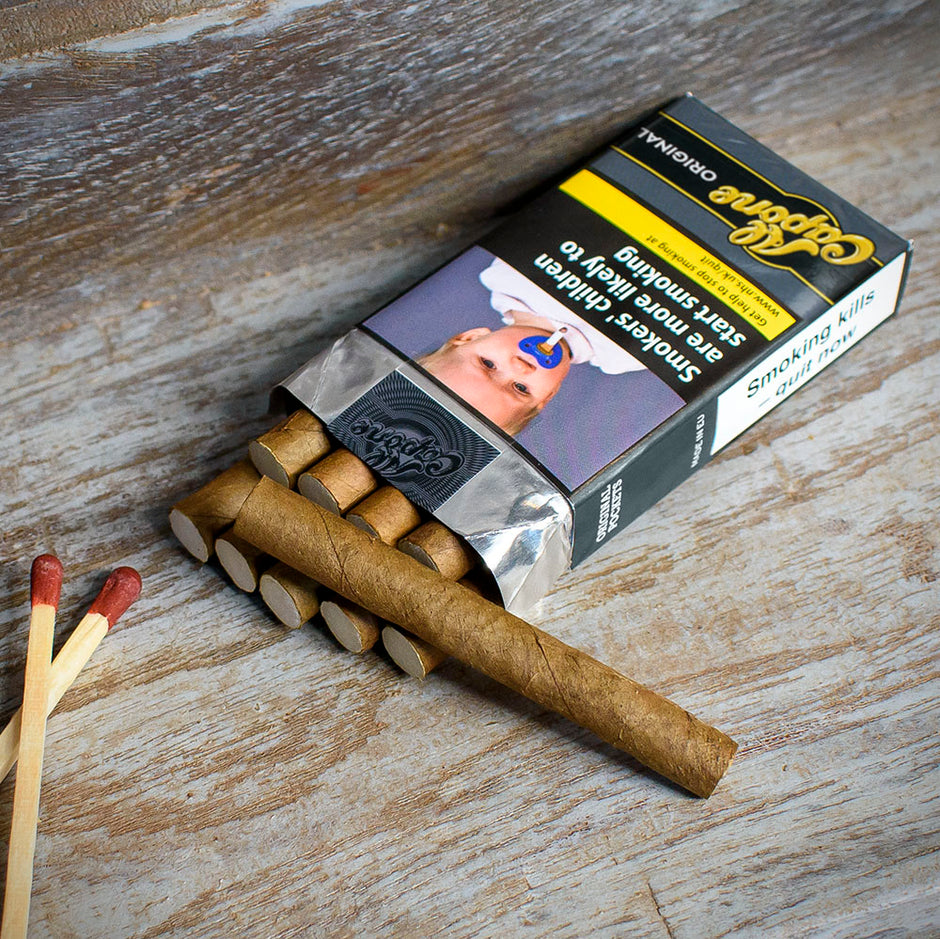 Al Capone Pockets Original Filter Cigarillos - Pack of 10