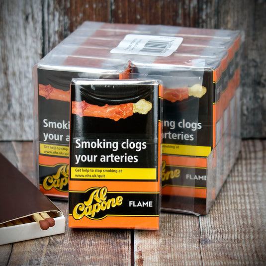Al Capone Pockets Flame Cognac Filter Cigarillos - Pack of 10