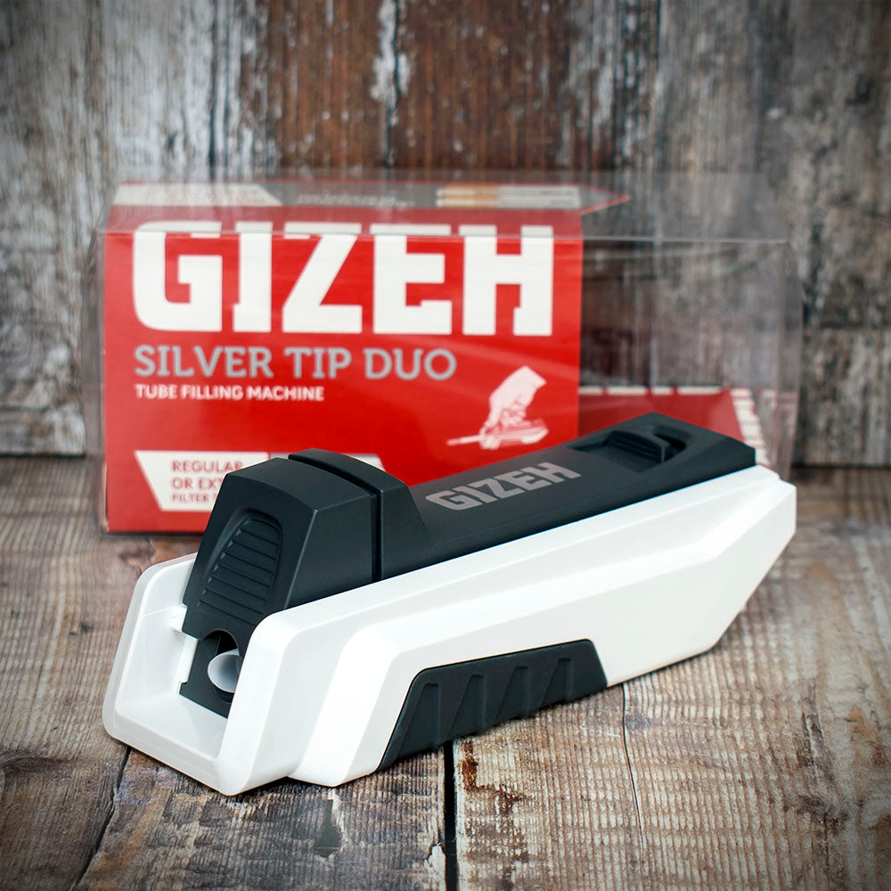 Gizeh | Silver Tip Duo | Cigarette Tubing Machine - Smoke-King