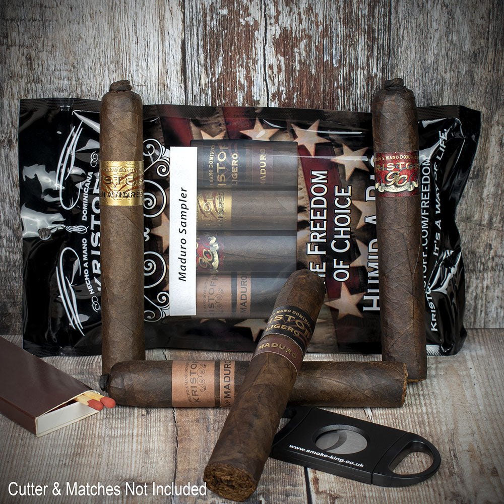 Kristoff Best of the Bold Maduro Cigars Sampler - 4 Pack