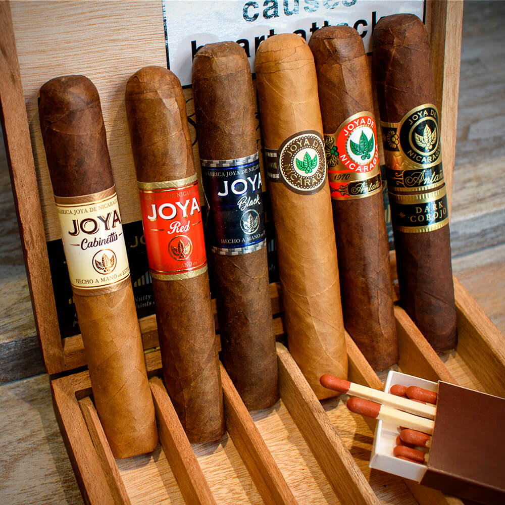 Joya de Nicaragua Robusto Cigars Sampler - 6 Box