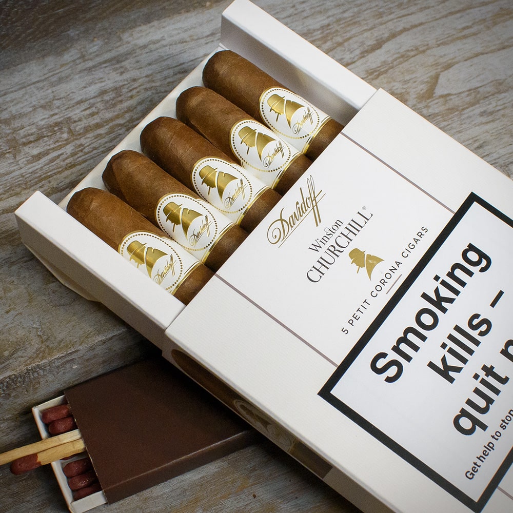 Winston Churchill Favorite Cigars Davidoff Winston Churchill Robusto