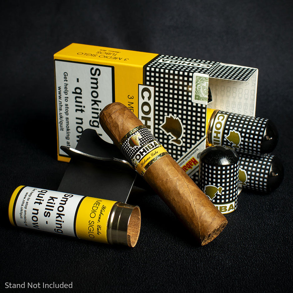 Cohiba Medio Siglo Tubos Cuban Cigars - Pack of 3