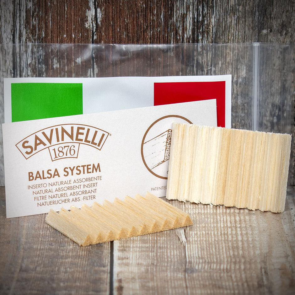 Savinelli 6mm Balsa Wood Pipe Filters | Smoke-King.co.uk